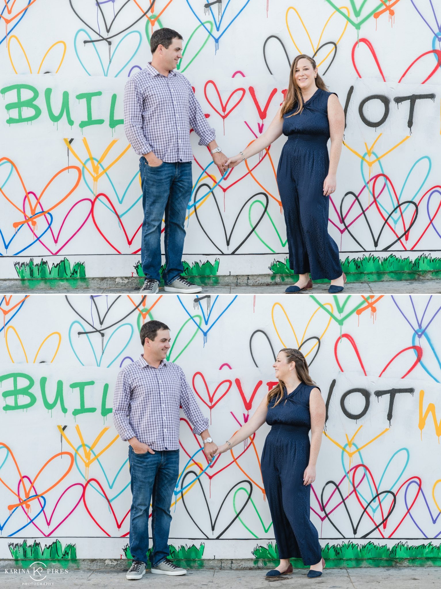 Lindsay and Kyle - Venice Beach Engagement Session - Karina Pires ...