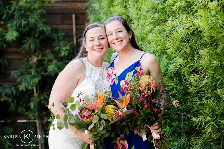 Lindsay and Kyle - Backyard Wedding in Santa Monica - Karina Pires ...