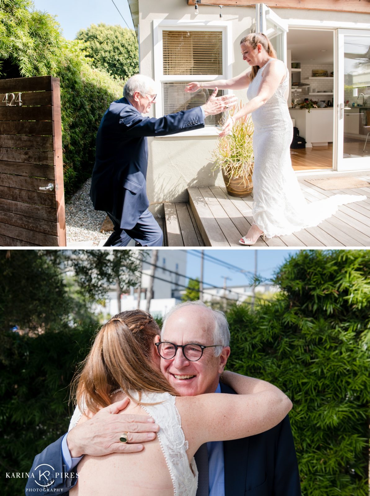 Lindsay and Kyle - Backyard Wedding in Santa Monica - Karina Pires ...