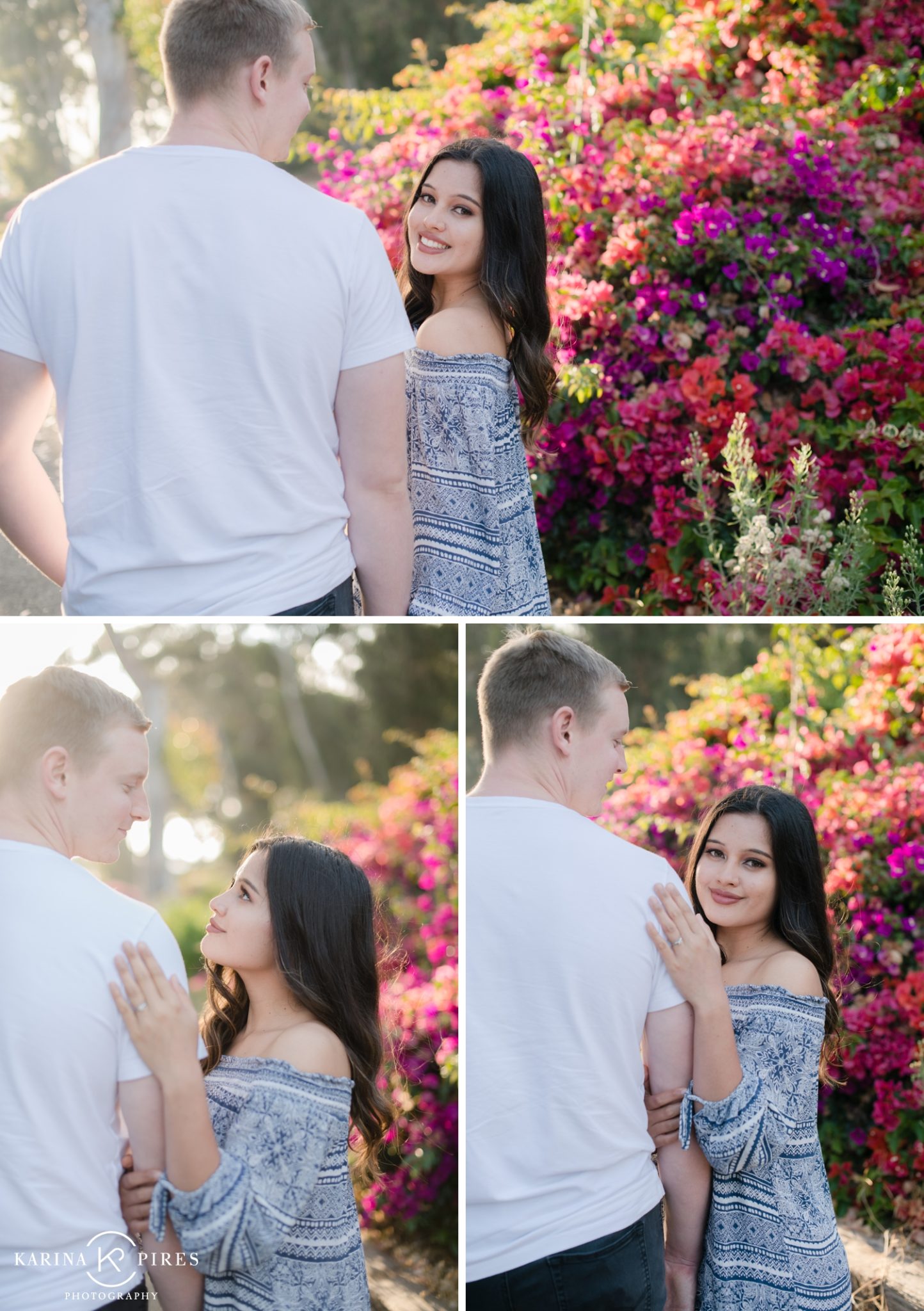 Kristen and Caylan - Redondo Beach Engagement Session - Karina Pires ...