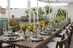 Rooftop Engagement Party at Spring Place - Karina Pires Photography