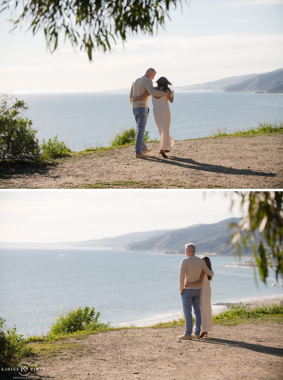 Surprise Proposal Overlooking The Bluffs - Karina Pires Photography