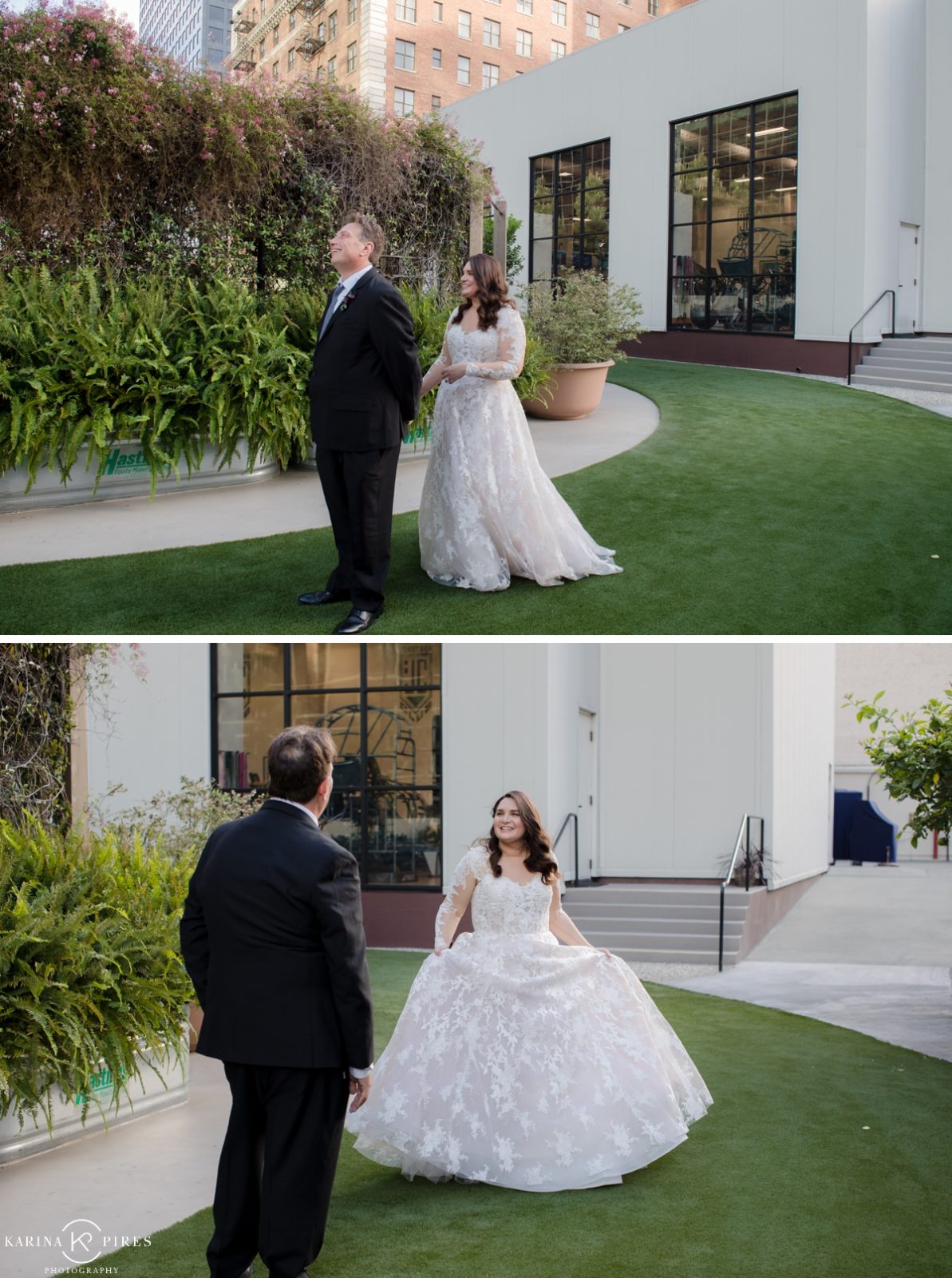 Winter Wedding at Johnathan Club LA - Karina Pires Photography