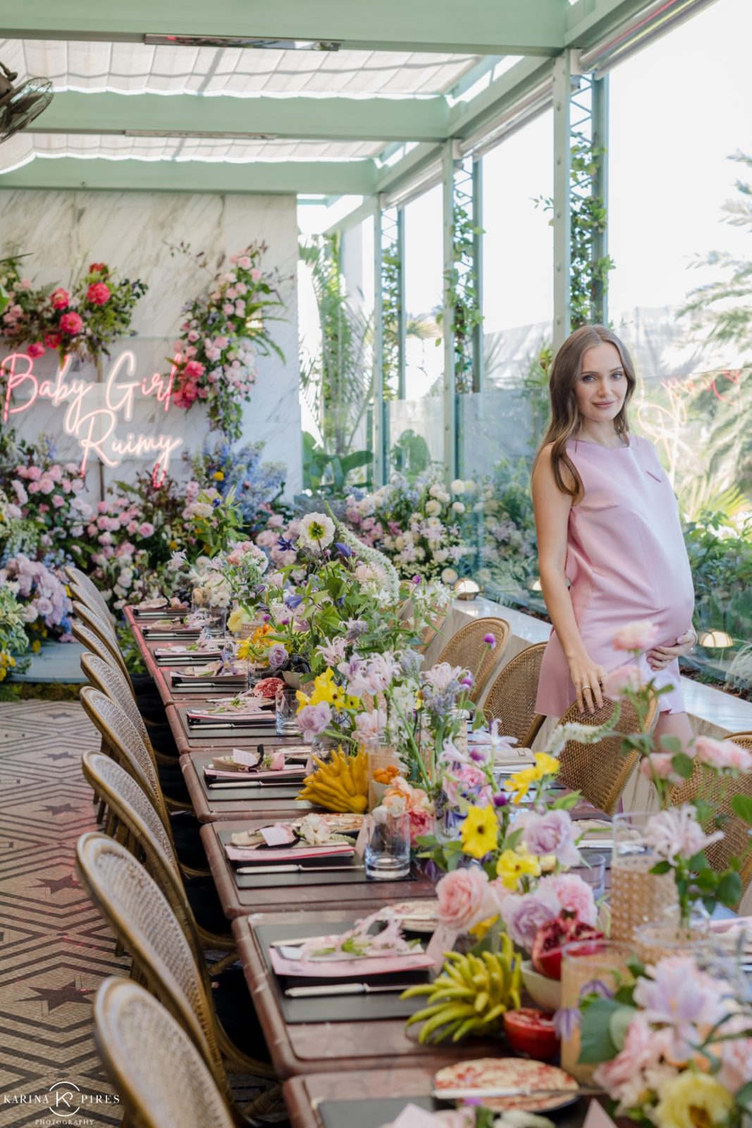 Baby Shower at Gucci Osteria Beverly Hills - Karina Pires Photography