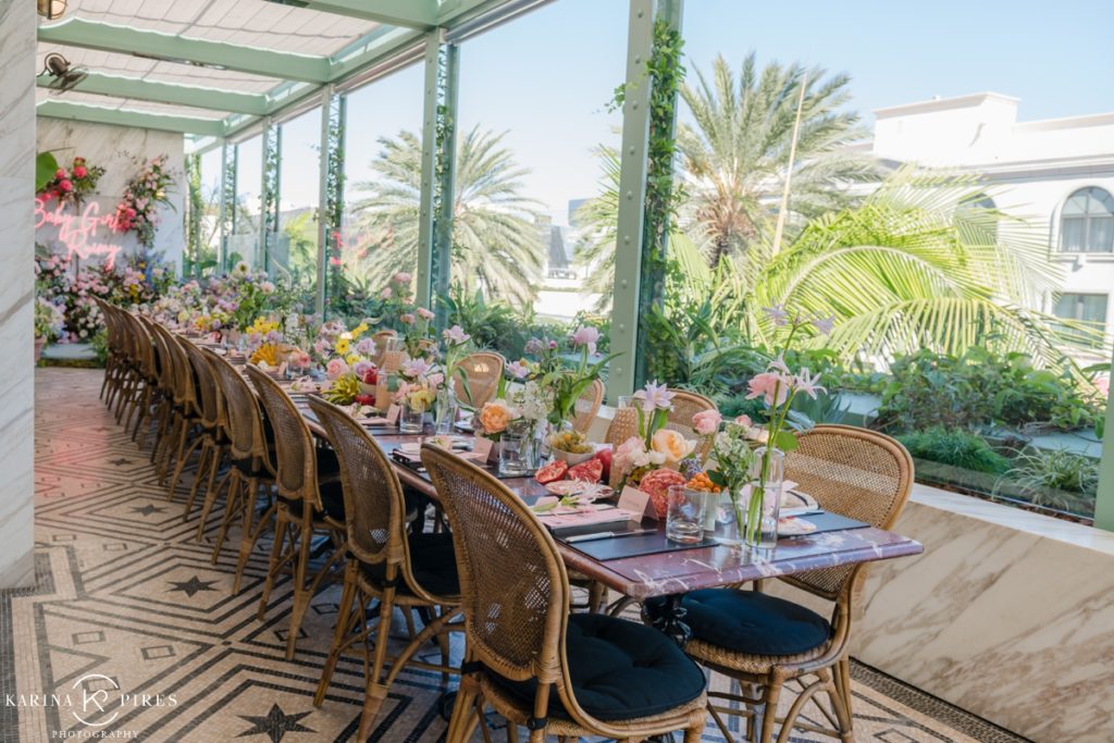 Baby Shower at Gucci Osteria Beverly Hills - Karina Pires Photography