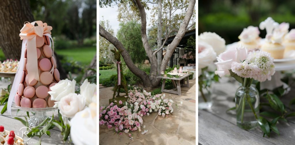 Luxury Baby Shower Overflowing with Garden Roses - Karina Pires Photography